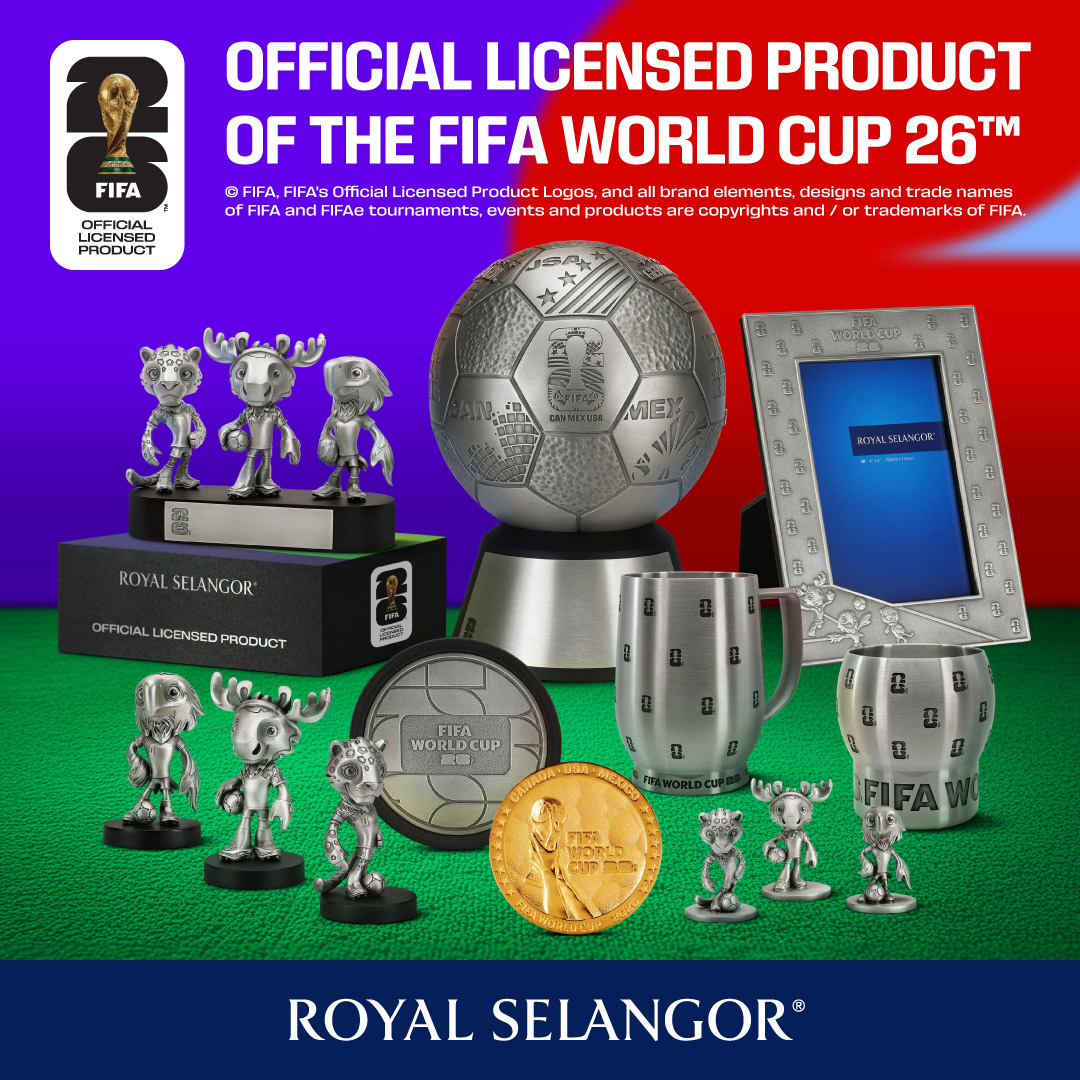 Royal Selangor's FIFA World Cup 26™ Special Collection - Pavilion Kuala ...